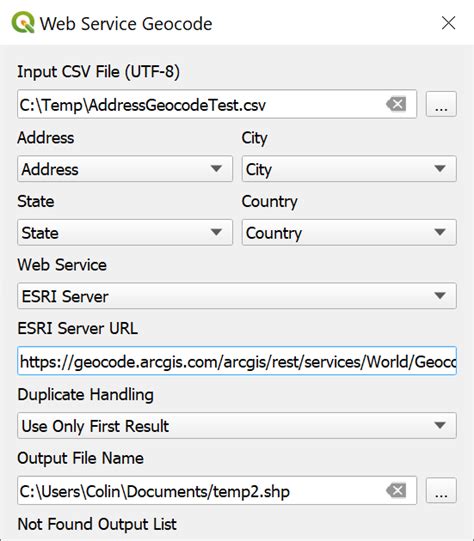 Geocoding Addresses With The Mmqgis Plugin Within Qgis