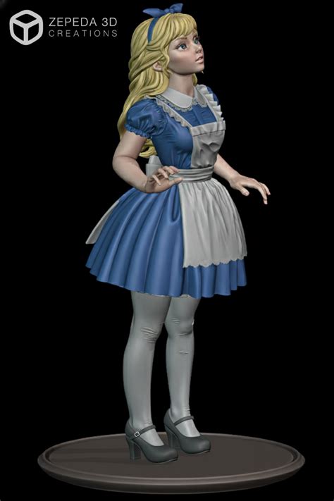 🆓 Alice In Wonderland・free Stl File For 3d Printing・cults