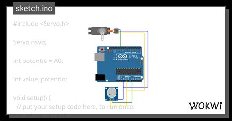 Servoo Wokwi Esp32 Stm32 Arduino Simulator