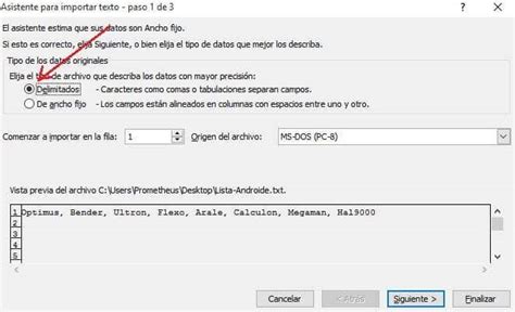 Convertir Archivo De Texto A Excel De TXT A XLS