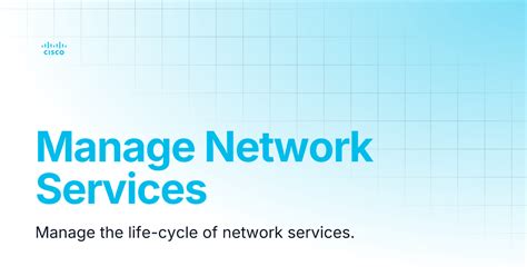 manage network services cisco crosswork nso documentation