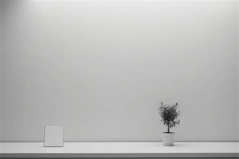 Premium Photo Minimalist Monitor Screen Design Screen Mockup