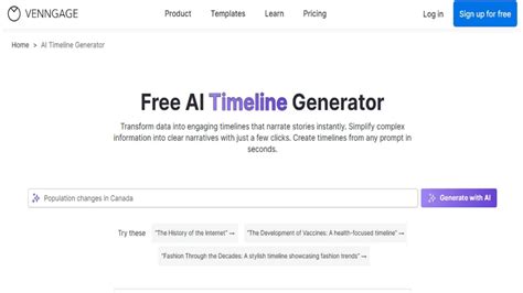 Ai Timeline Generators Use Free Ai Timeline Generators To Turn Milestones In 2024