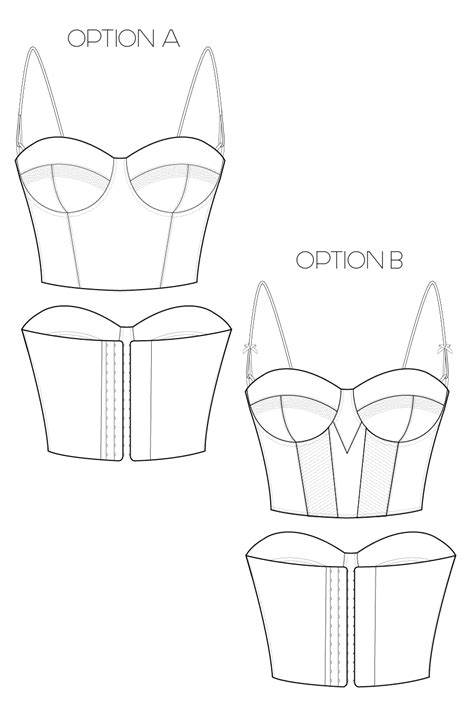 Printable Corset Top Pattern