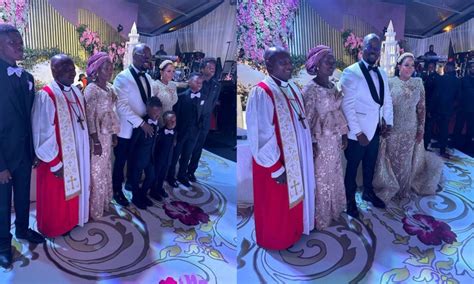 Obi Cubana And Wife Ebele Iyiegbu Renew Their Marriage Vows As They Celebrate 15th Wedding