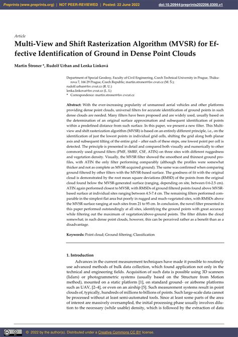Pdf Multi View And Shift Rasterization Algorithm Mvsr For Effective