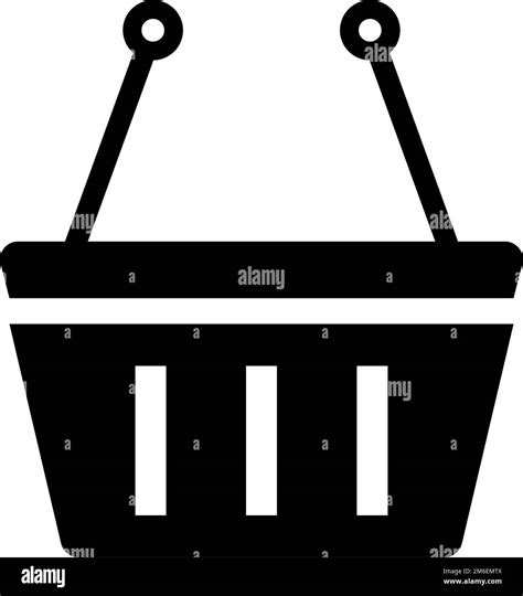 Shopping Cart Silhouette Icon Purchase Editable Vector Stock Vector Image And Art Alamy