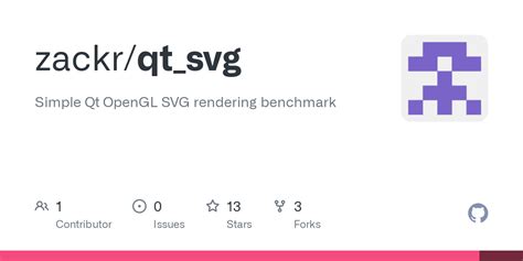 GitHub Zackr Qt Svg Simple Qt OpenGL SVG Rendering Benchmark