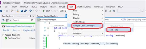 NET Developer Understanding Of Code Coverage Analysis In C