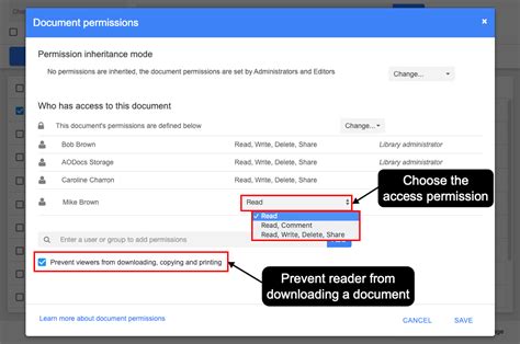 Share Documents In Document Management Libraries Aodocs Knowledge Base