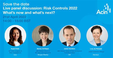 Acin On Linkedin Riskcontrols Operationalrisk Webinar