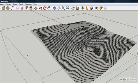 How To Create Contour Lines Using Sketchup 7 Steps