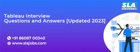 Tableau Interview Questions And Answers Updated 2023