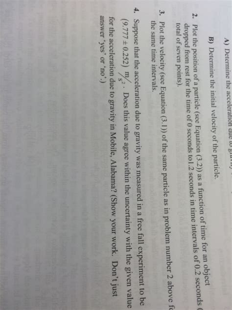 Solved A Determine The Acceleration B Determine The Chegg