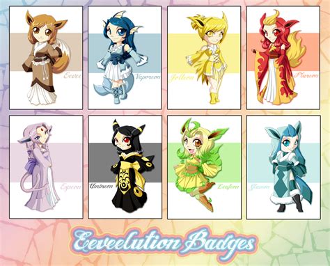 Eeveelution Gijinka