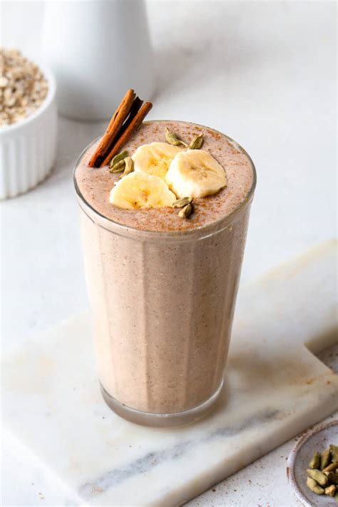 Chai Banana Breakfast Smoothie Cooking With Elo