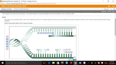 Solved 1 Given Below Is An Open DNA Section Which Is Also Chegg Com