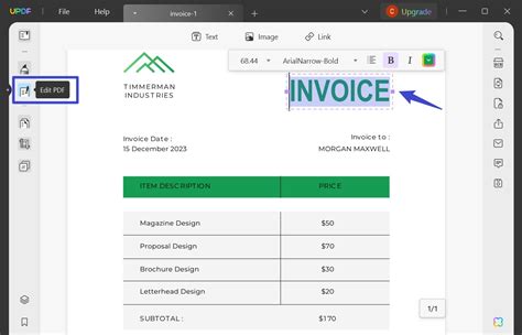PDF Invoice Editing Your Go To Guide For Customization UPDF