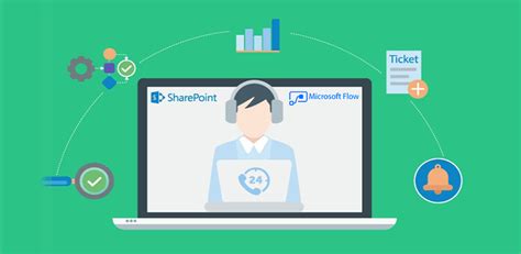 building a ticketing system with microsoft flow in sharepoint