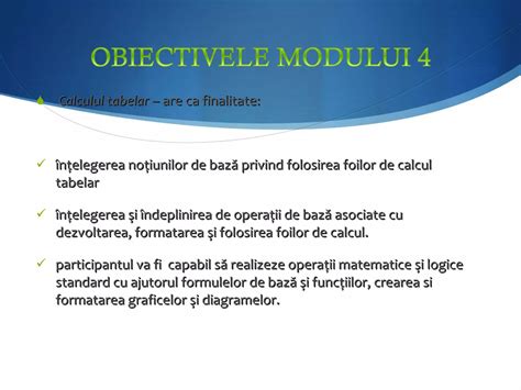 Modul 4 Calcul Tabelar Pps
