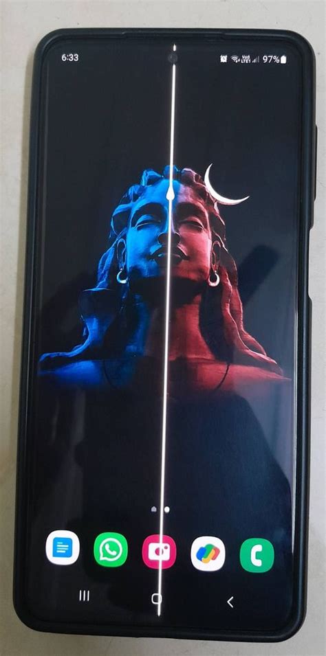 Getting Green Line On Display Screen Turned White Samsung Members