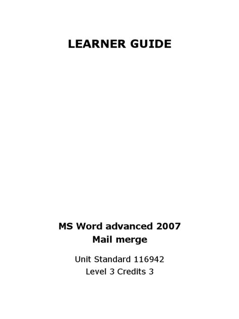 lg word advanced mail merge pdf microsoft outlook microsoft excel