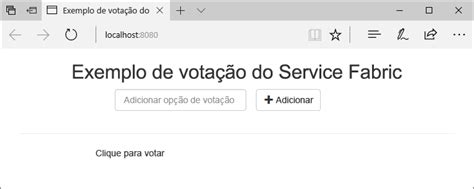 Criar Rapidamente Um Aplicativo Net No Service Fabric Do Azure Azure Service Fabric
