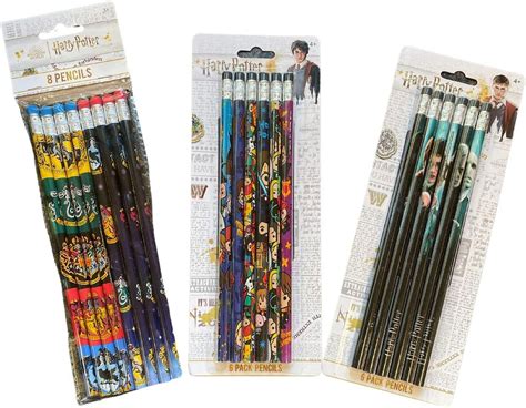Bestsky Harry Potter School Supplies Set 20 Different Themed Pencils