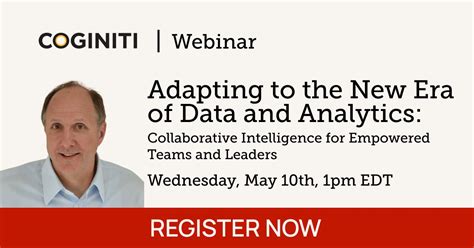 Coginiti On Linkedin Webinar Replay Adapting To The New Era Of Data And Analytics
