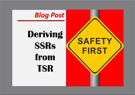 How Do You Derive SSRs From TSR