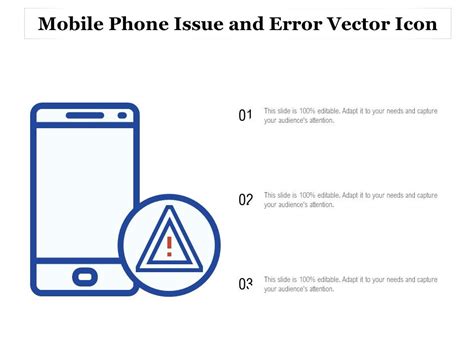Mobile Phone Issue And Error Vector Icon Ppt PowerPoint Presentation Slides Grid PDF