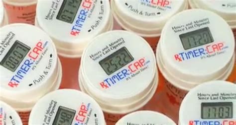 Timer Caps Never Miss Another Dose Of Your Medication