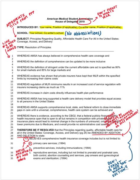 Sample Resolution Pdf AMSA Sample Resolution Pdf AMSA