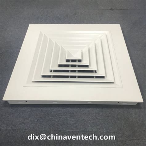 24X24 Ceiling Diffuser With Damper Shelly Lighting
