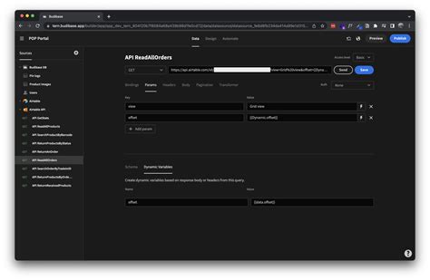 Using Rest Api Dynamic Variables To Manage Offset Pagination · Budibase Budibase · Discussion
