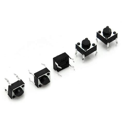 Gikfun 6x6x43mm Tact Switch Push Button For Arduino Pcb