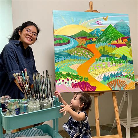 Danielle Tay My Latest Painting And A Very Curious And Facebook