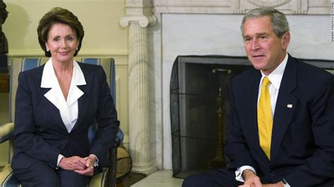 Bush Answers A Question About Pelosi 2006 Cnn Video