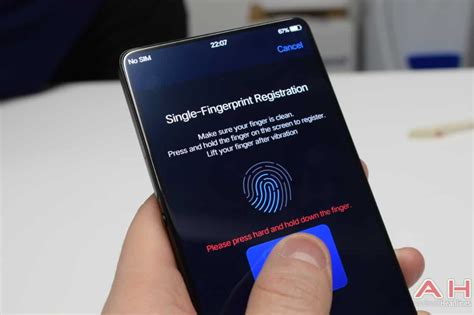 China Spearheading In Display Fingerprint Reader Push Report
