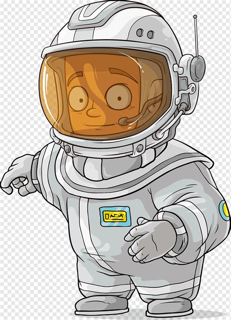 우주 비행사 우주복 만화 유클리드 그린 우주 비행사 수채화 그림 손으로 그리는 꽃 머리 Png Pngwing