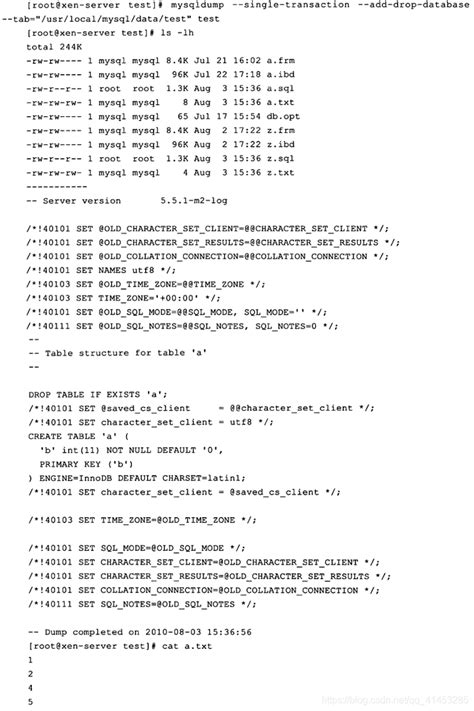 Mysqlinnodb剖析48 备份与恢复之（逻辑备份：mysqldump、selectinto Outfile、load