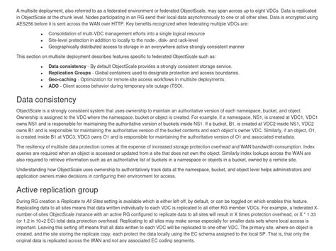 Multisite Deployment Dell Objectscale Overview And Architecture Dell Technologies Info Hub