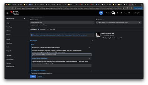 Install Red Hat Developer Hub On Developer Sandbox Install And Configure Red Hat Developer Hub