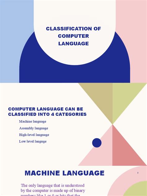 classification of computer language pdf