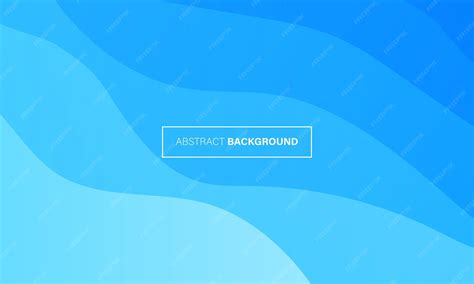 Premium Vector Blue Wave Abstract Background