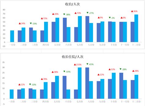 Excel制作环比增长柱形组合图 Excel环比图表 Csdn博客