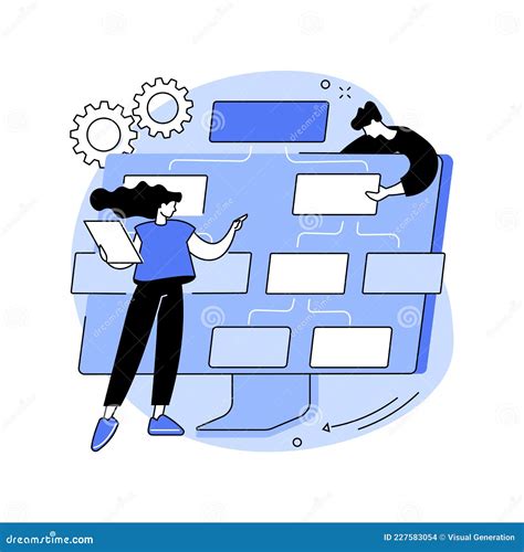Information Architecture Abstract Concept Vector Illustration Stock