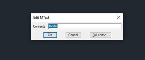 Using An Edit Mtext Dialog Box For User Input Autolisp Visual Lisp And Dcl Autocad Forums