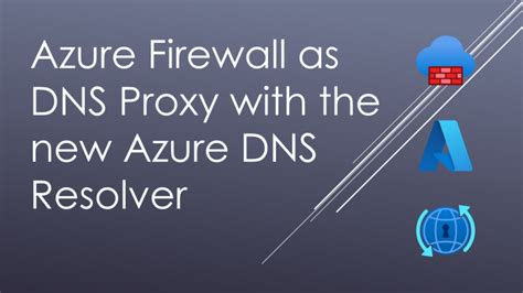 Azure Firewall As Dns Proxy With The New Azure Dns Resolver Taekyung