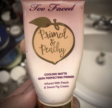 Too Faced Primed And Peachy Cooling Matte Perfecting Primer Reviews In